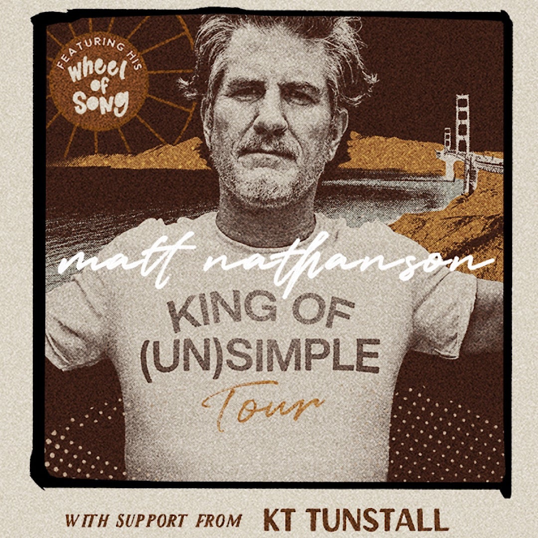 Matt Nathanson - New Show Date is March 17th | Brown County Music Center